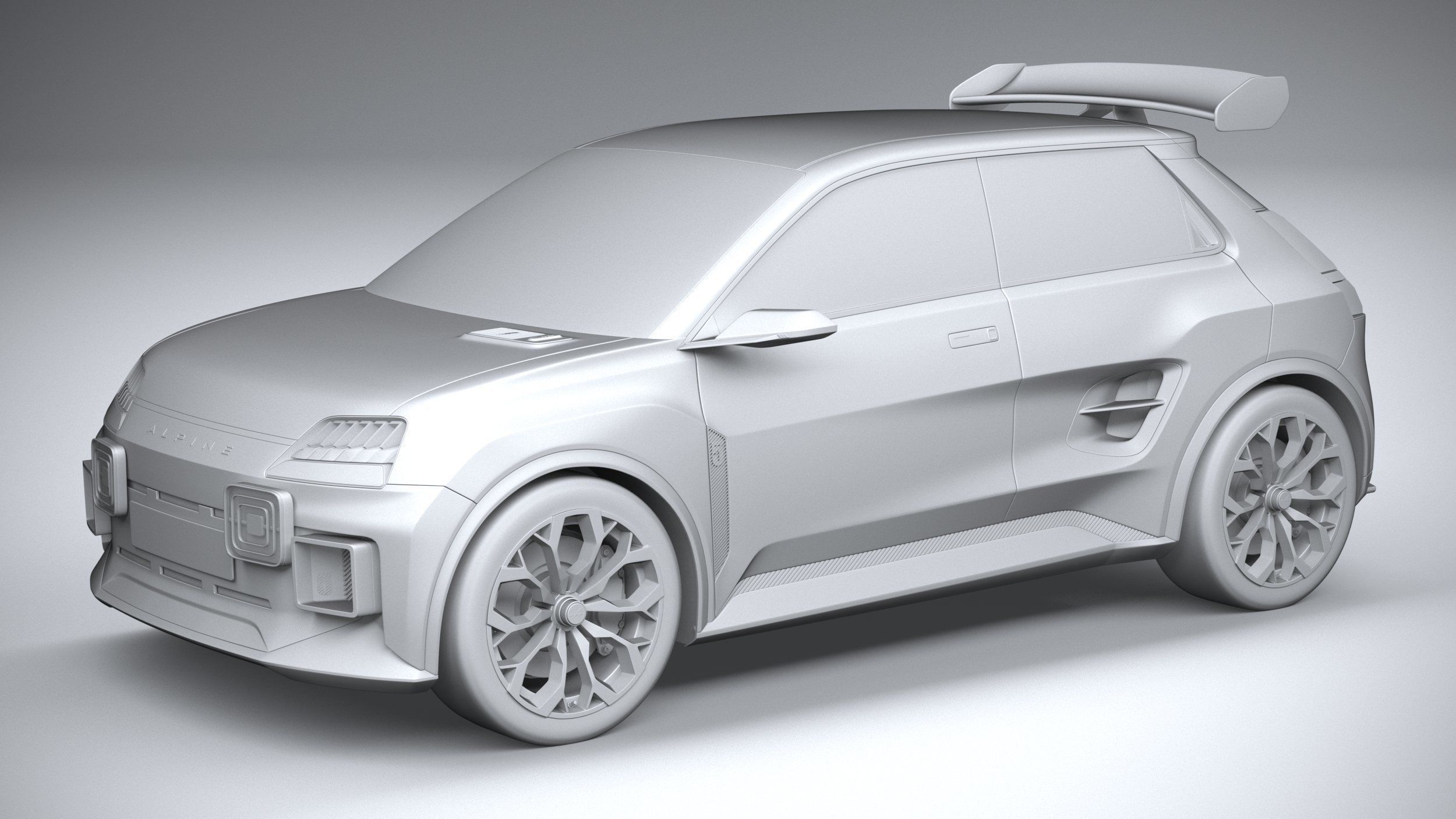 Renault Alpine R5 2025 3D model | CGTrader