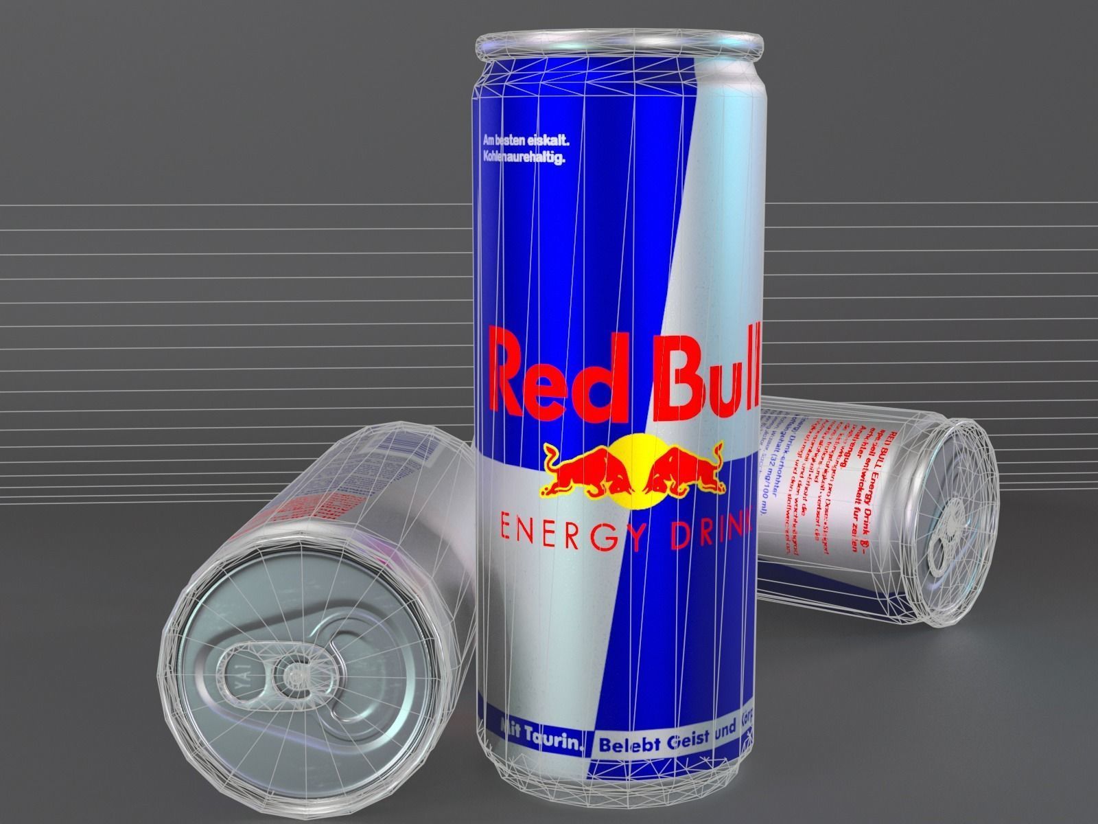 3D model Red Bull model VR / AR / low-poly | CGTrader