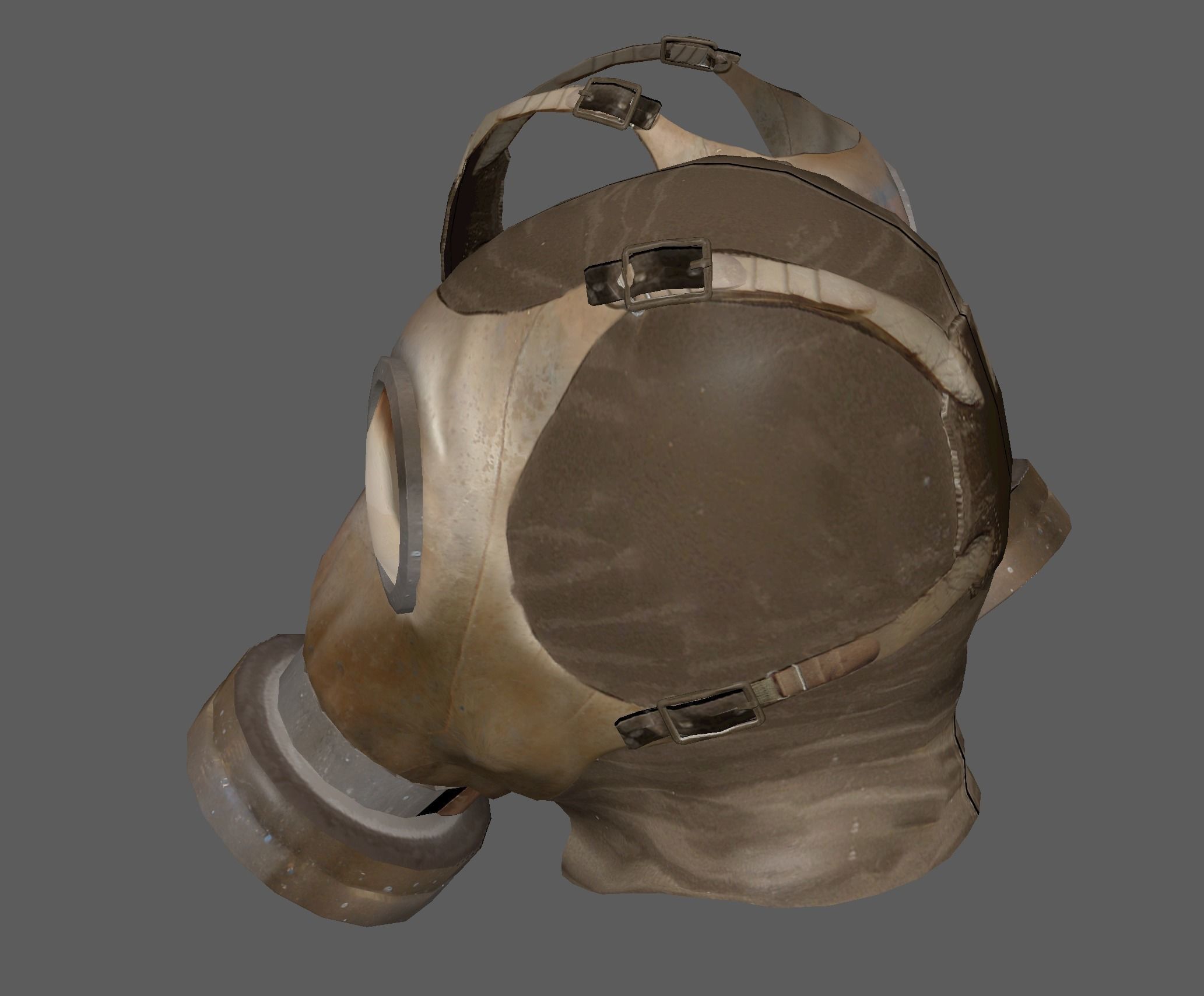 3D model Gas Mask VR / AR / low-poly | CGTrader