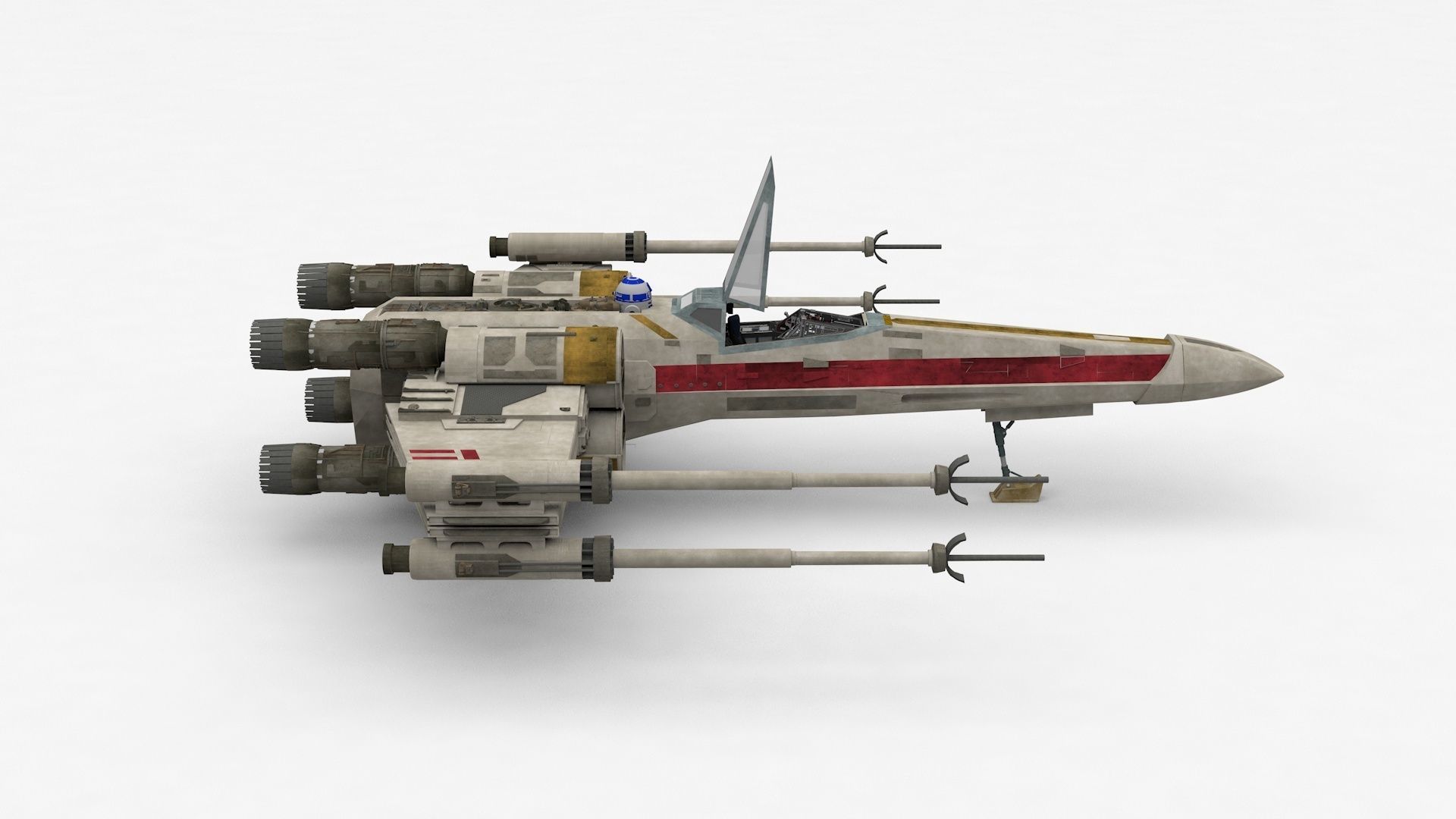 Star Wars X-Wing Starfighter 3D model | CGTrader