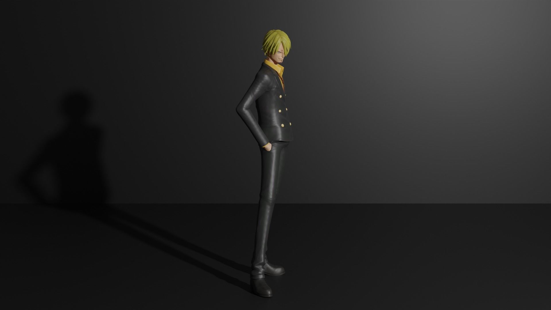 Sanji time skip - One Piece 3D print model 3D model 3D printable | CGTrader