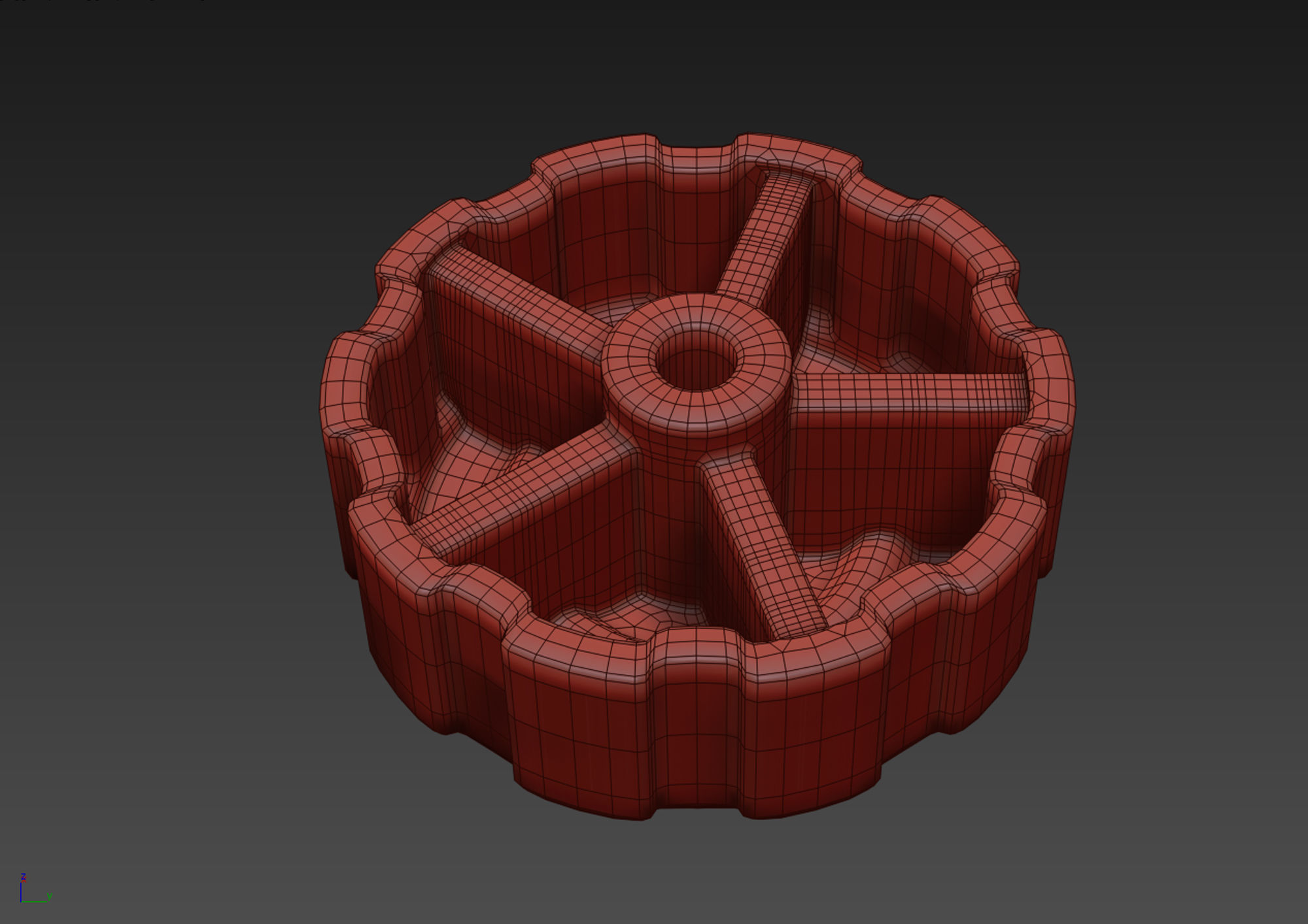 Toy Truck Wheel 3D model 3D model | CGTrader