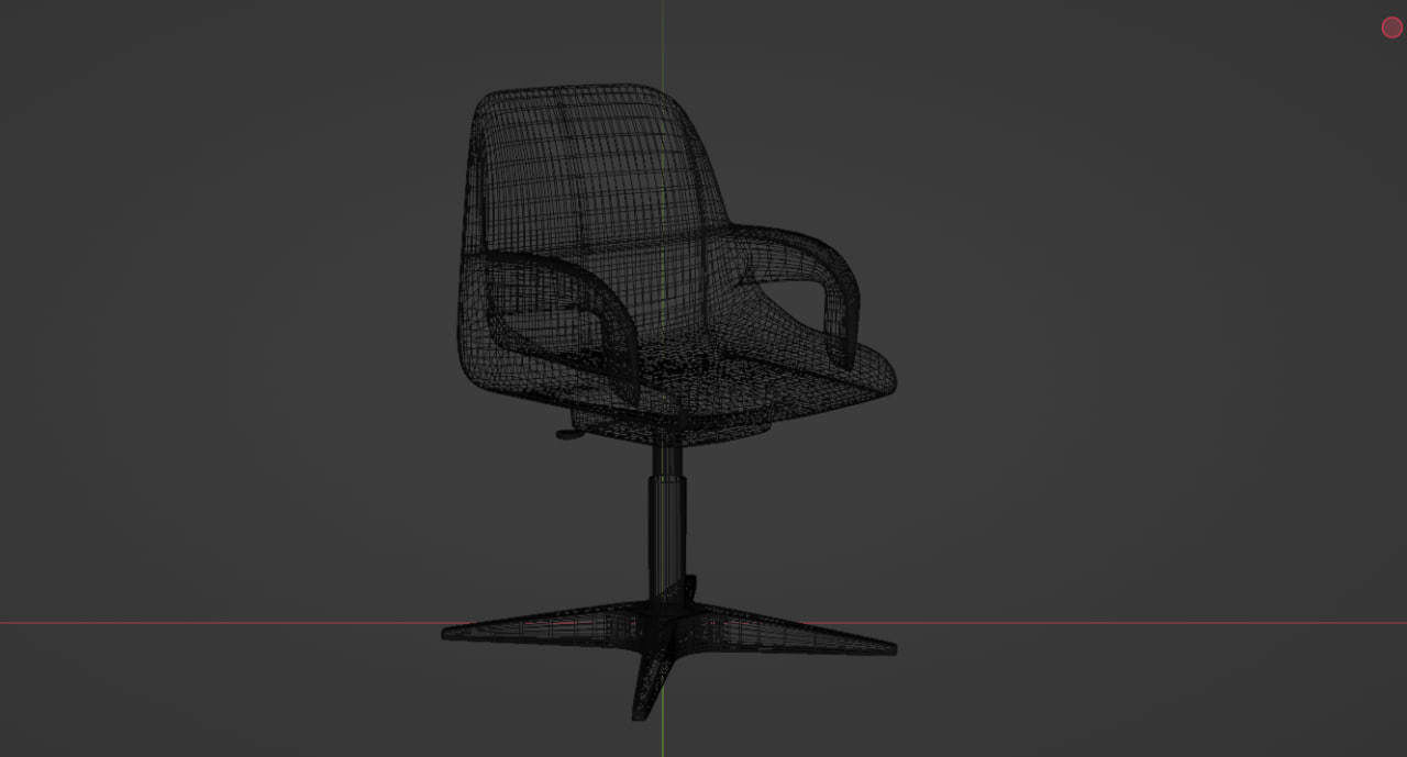 Study Chair Office Chair Ergonomic Design 3D model | CGTrader