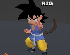Free Goku 3D Models | CGTrader