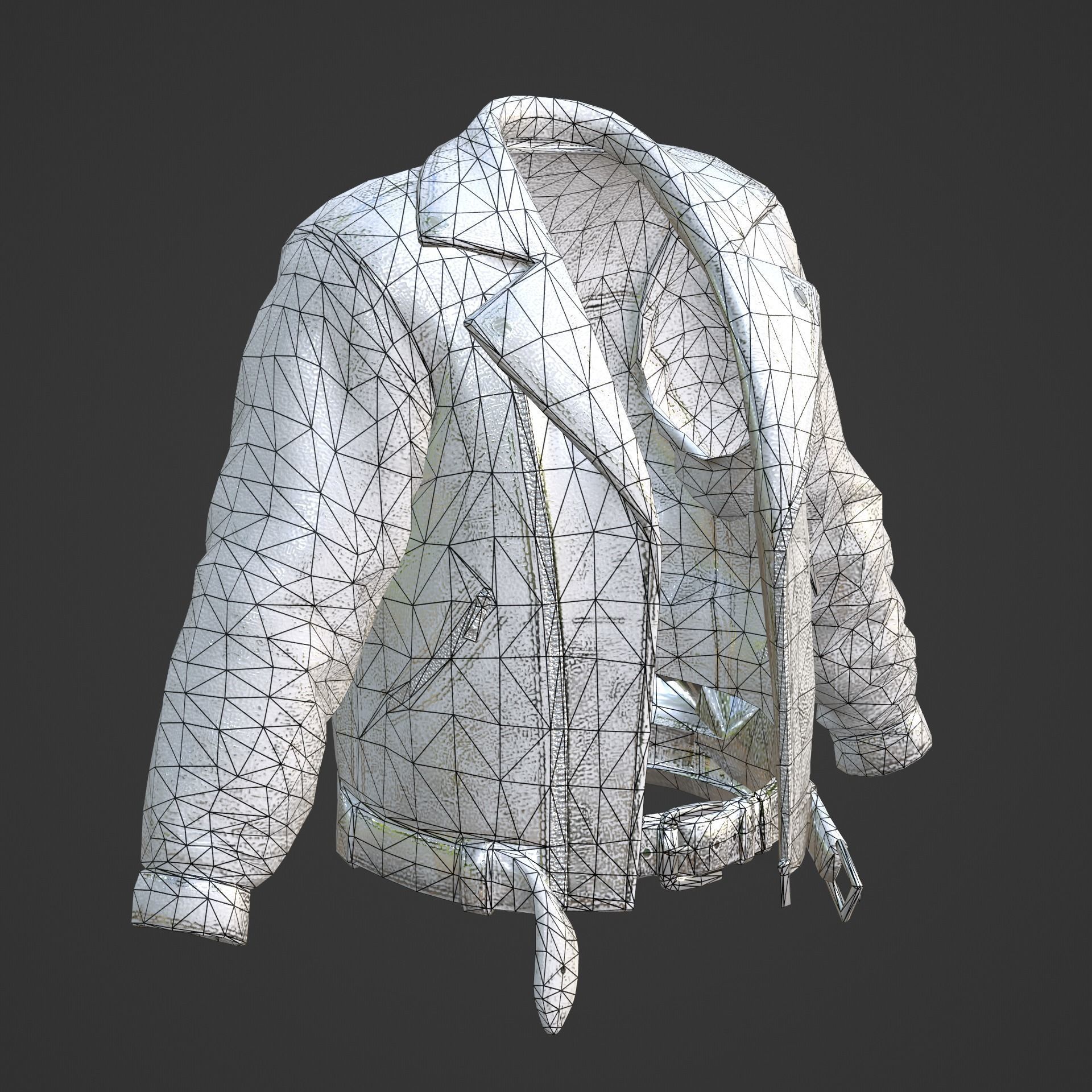 3D model Leather Jacket VR / AR / low-poly | CGTrader