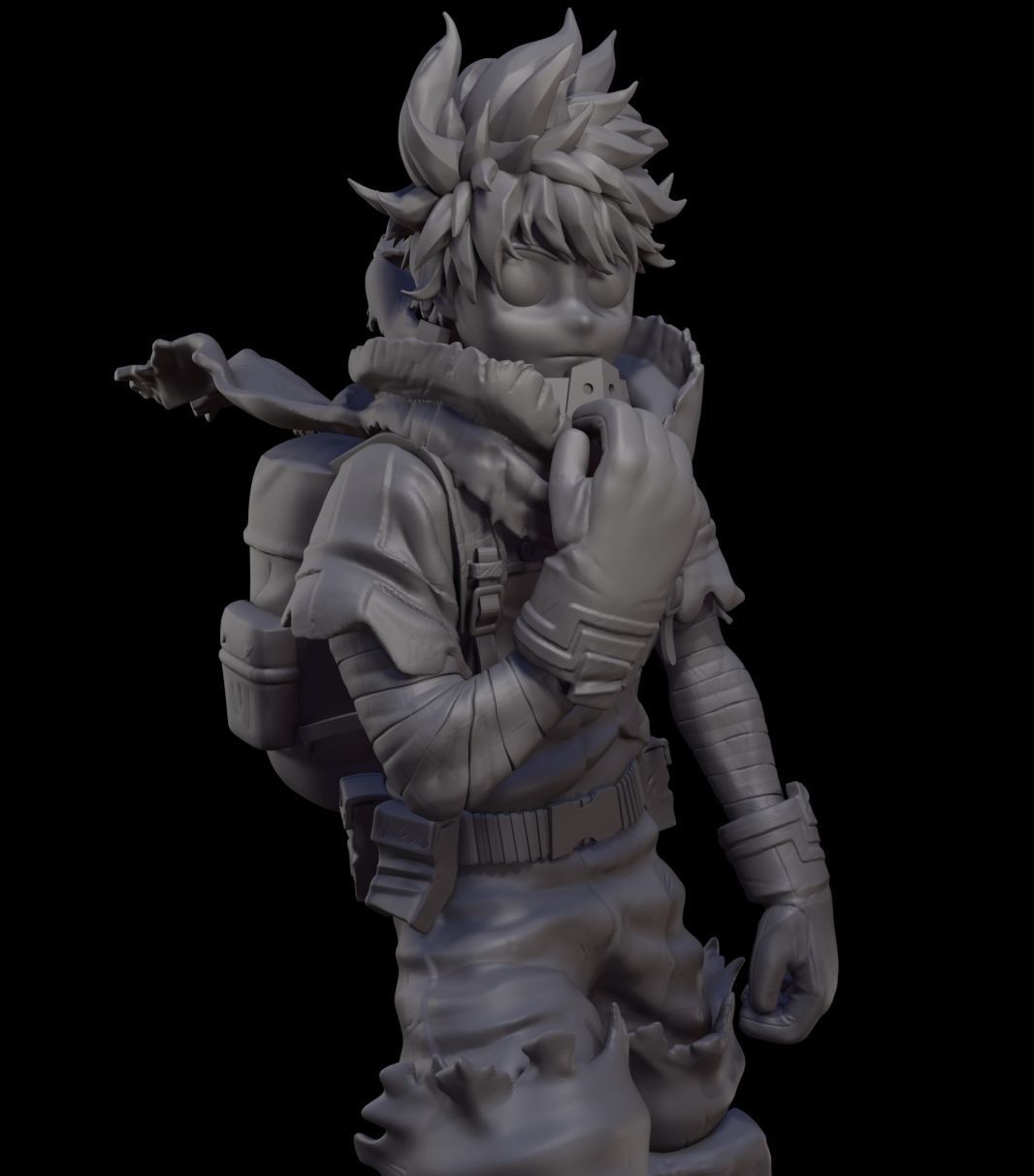 DEKU - MY HERO ACADEMIA 3D model 3D printable | CGTrader