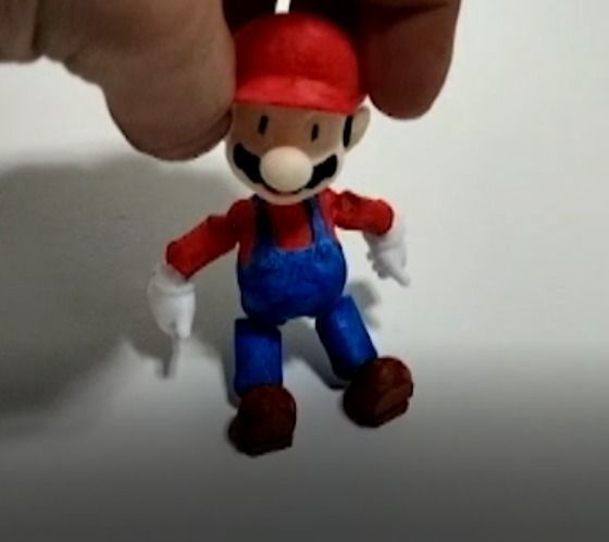 FLEXI MARIO BROSS 3D model 3D printable | CGTrader