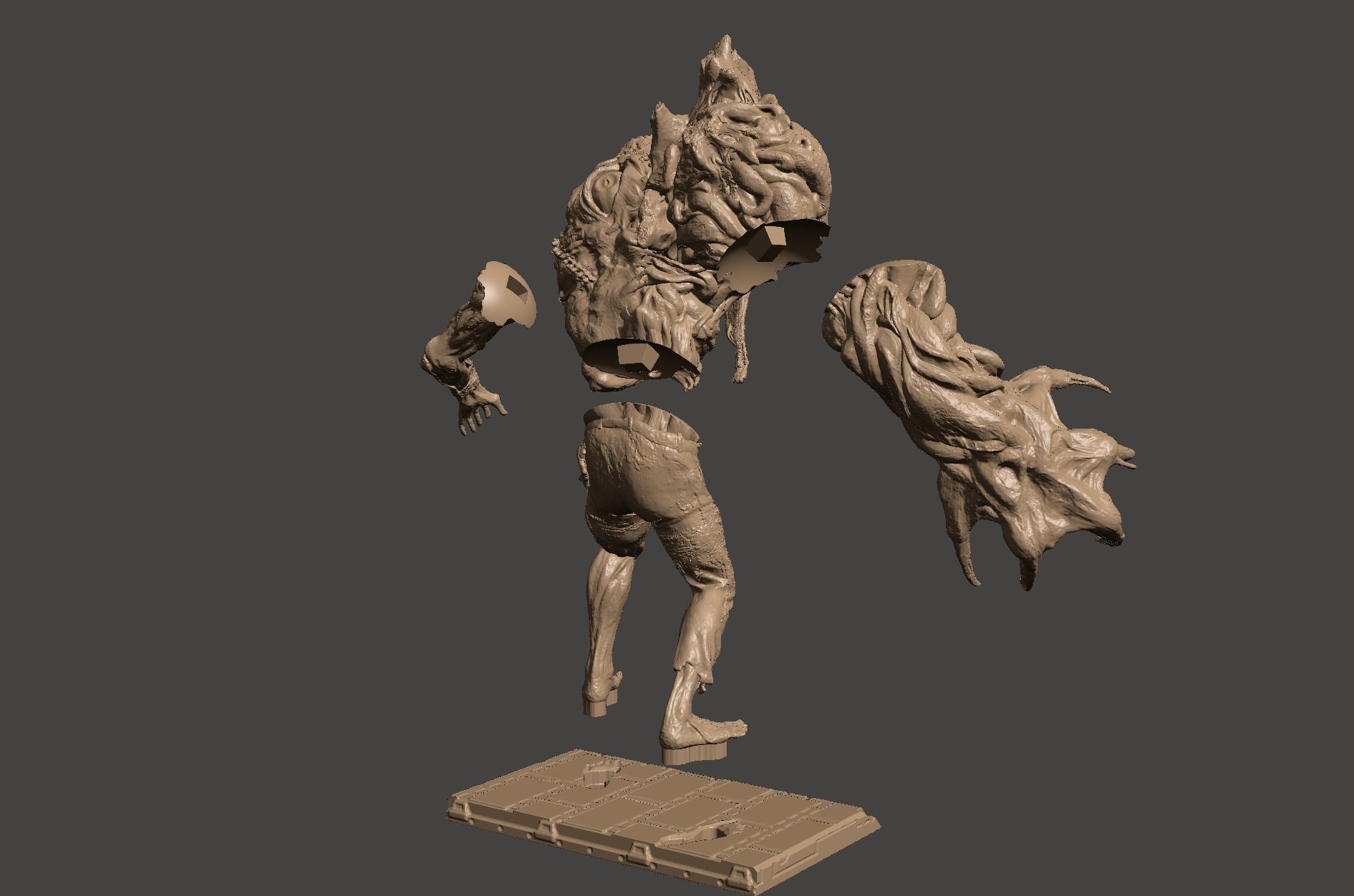 BIRKIN STAGE 2 ULTRA DETAILED STL RESIDENT EVIL 2 RE REMAKE G 3D model ...