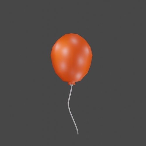 3D model Baloon Low Poly VR / AR / low-poly | CGTrader