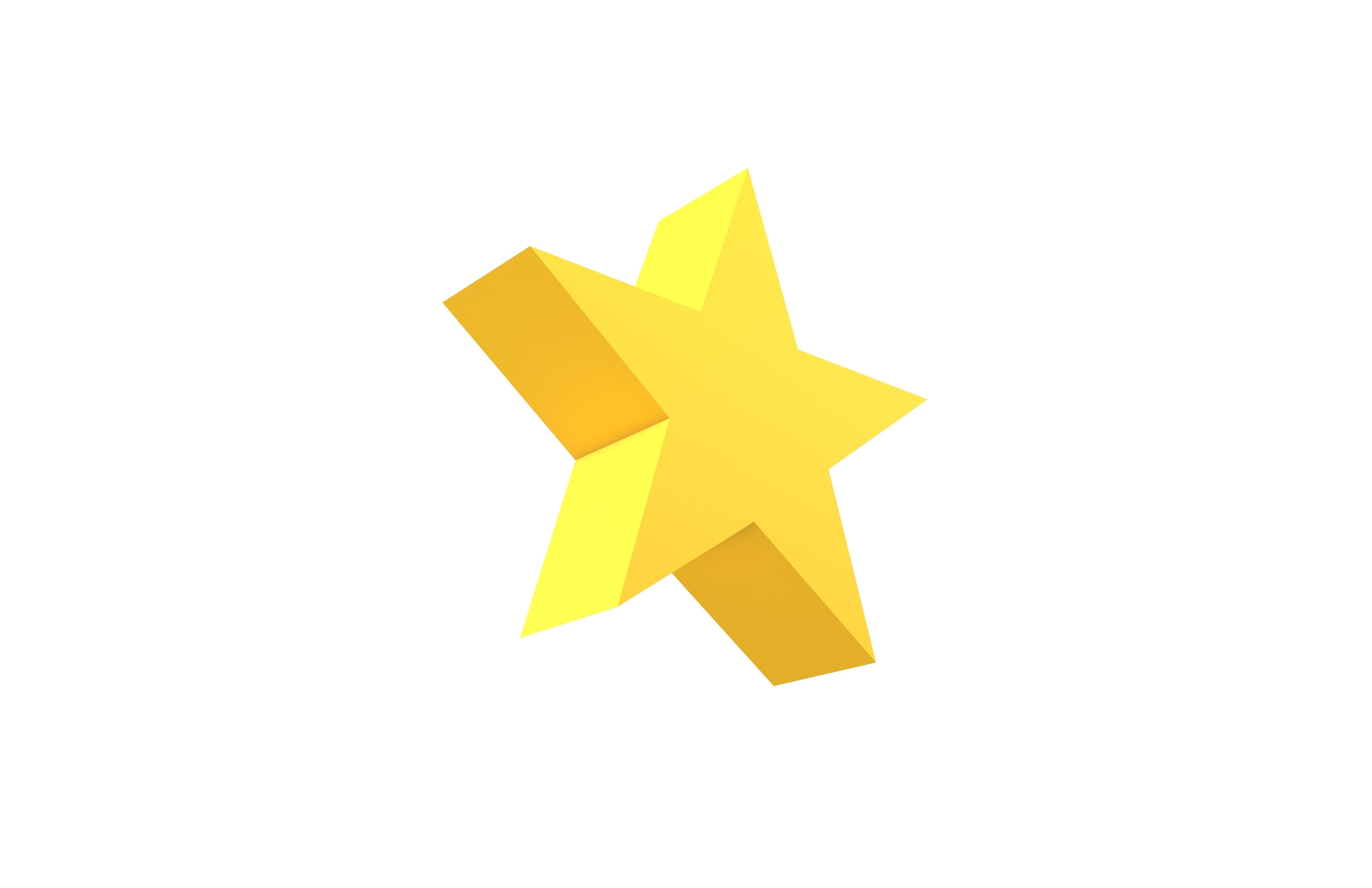 3D model Star Shape v1 001 VR / AR / low-poly | CGTrader