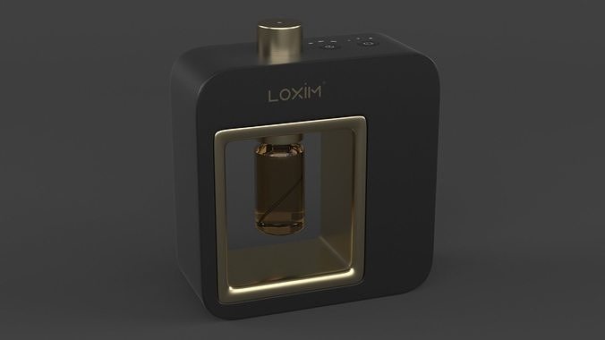 Loxim Pride Aromatherapy Diffusers 3D model | CGTrader