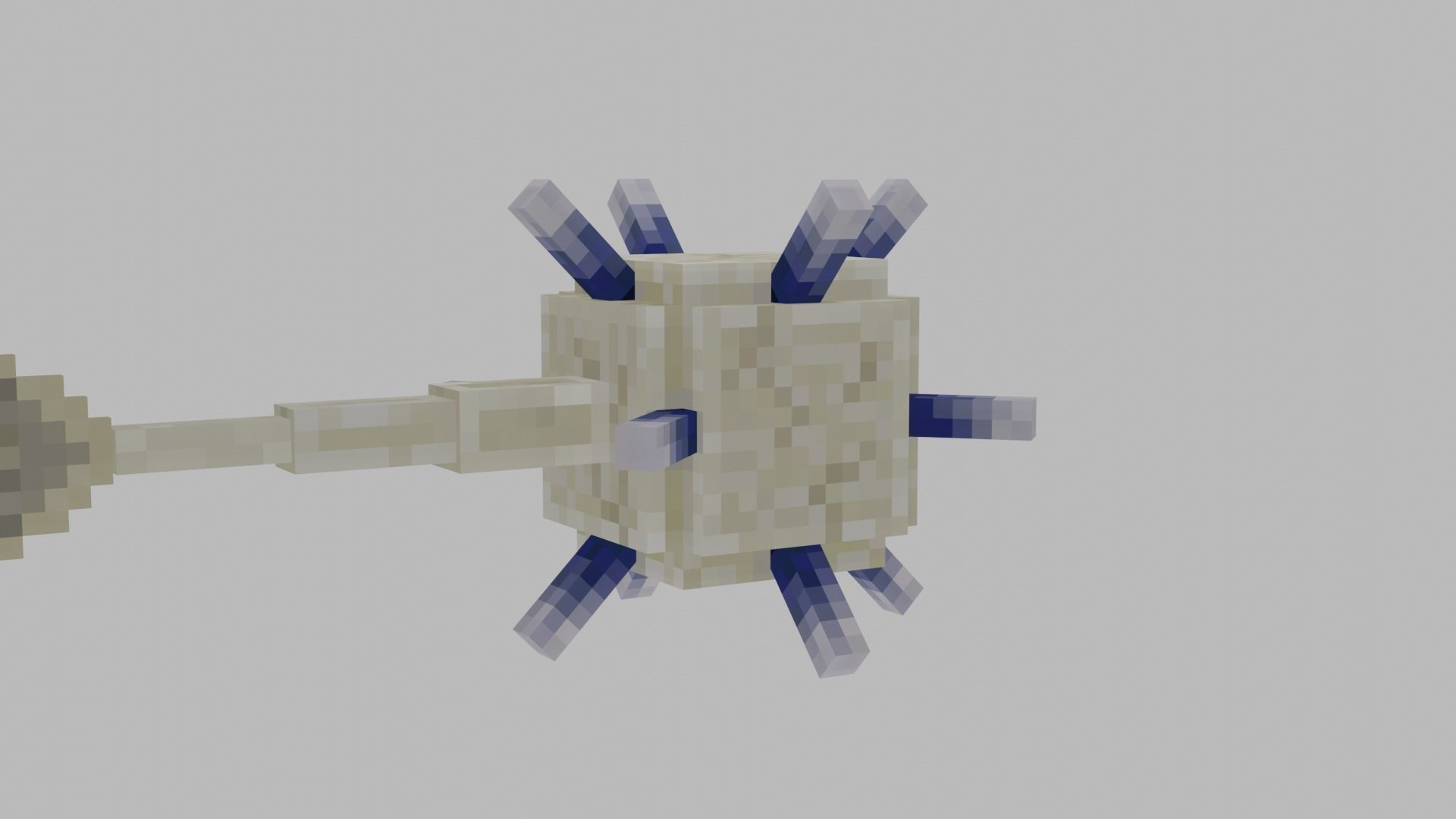 3D model Minecraft Guardian VR / AR / low-poly | CGTrader