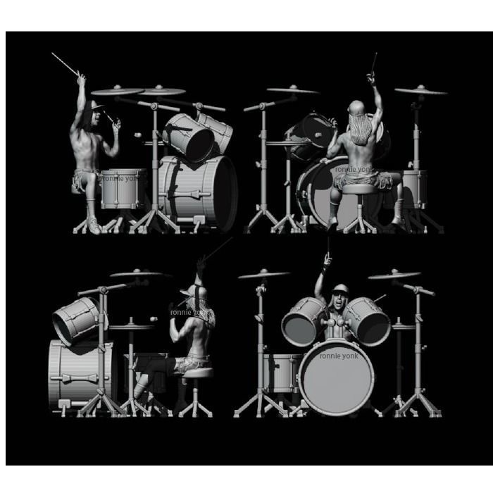 Krist Novoselic -nirvana 3dprinting 3D model 3D printable | CGTrader