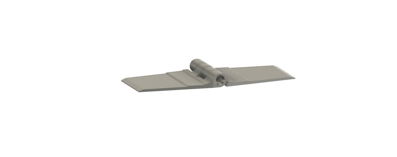 Wing hinges two options for UAV models 3D model 3D printable | CGTrader