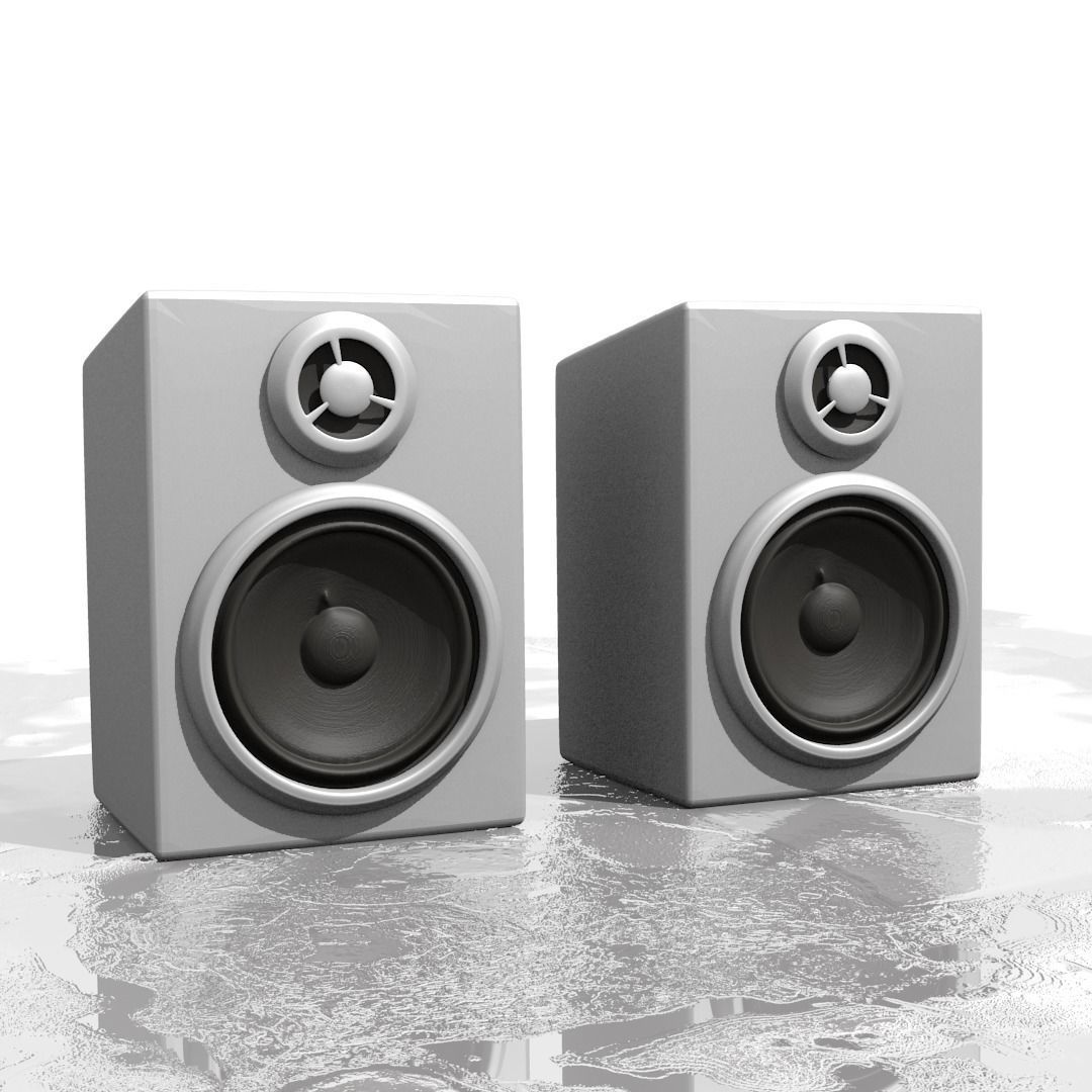 Sub woofers free VR / AR / low-poly 3D model | CGTrader