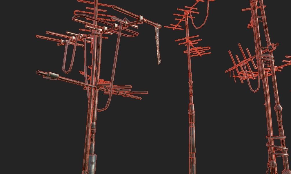 3D model Antenna Pack PBR VR / AR / low-poly | CGTrader
