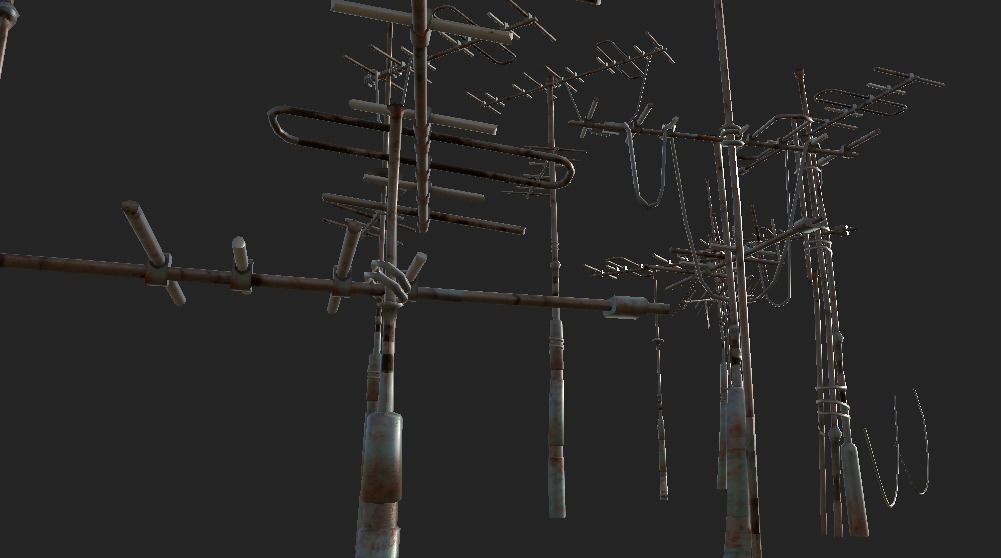 3D model Antenna Pack PBR VR / AR / low-poly | CGTrader
