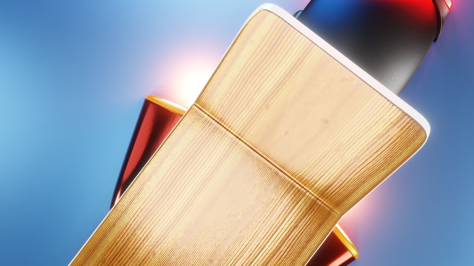 Red retro modern electric scooter 3D model | CGTrader