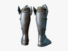 3D model Medieval Knight Boot VR / AR / low-poly | CGTrader