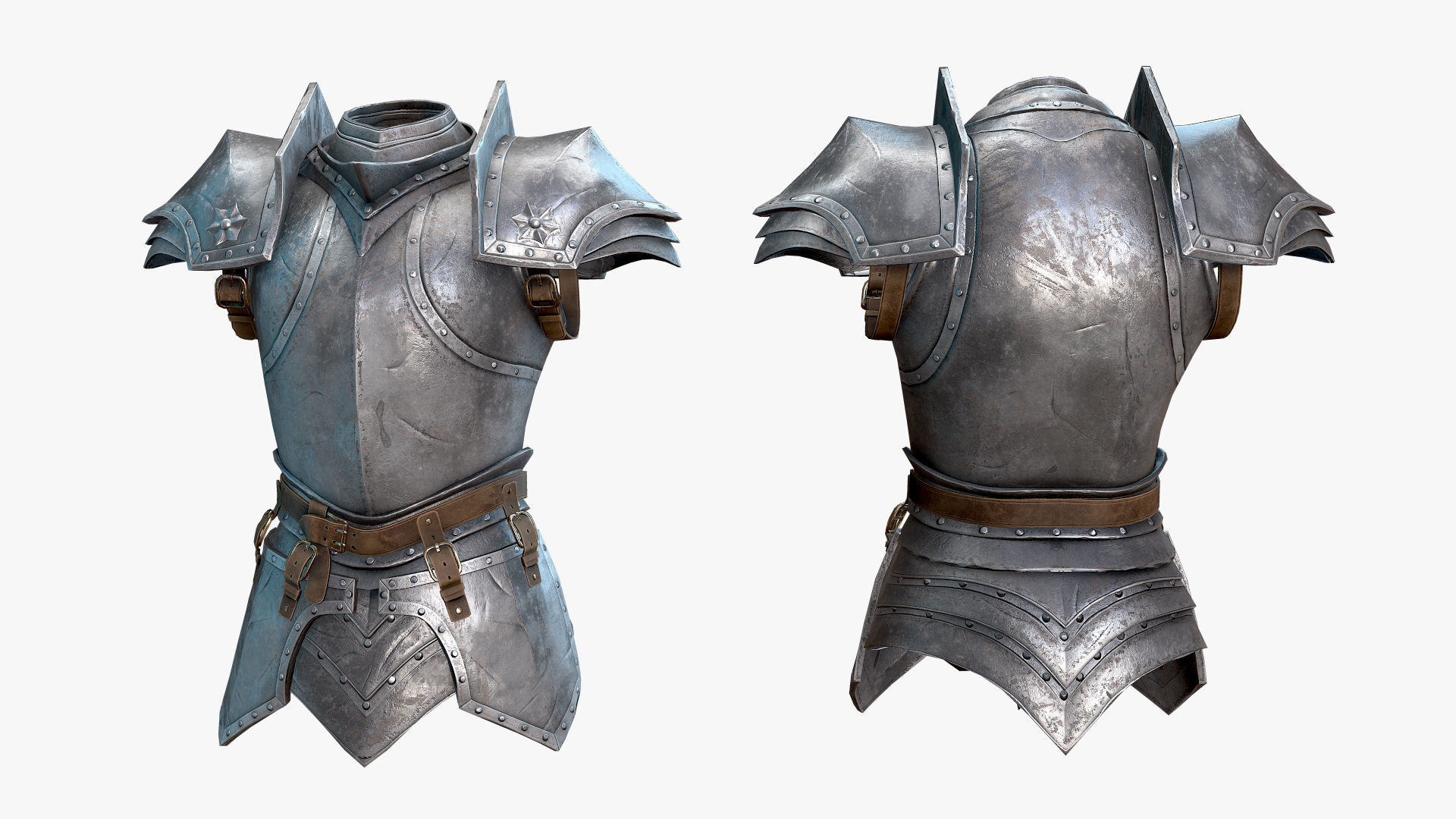 3D model Medieval Armor VR / AR / low-poly | CGTrader