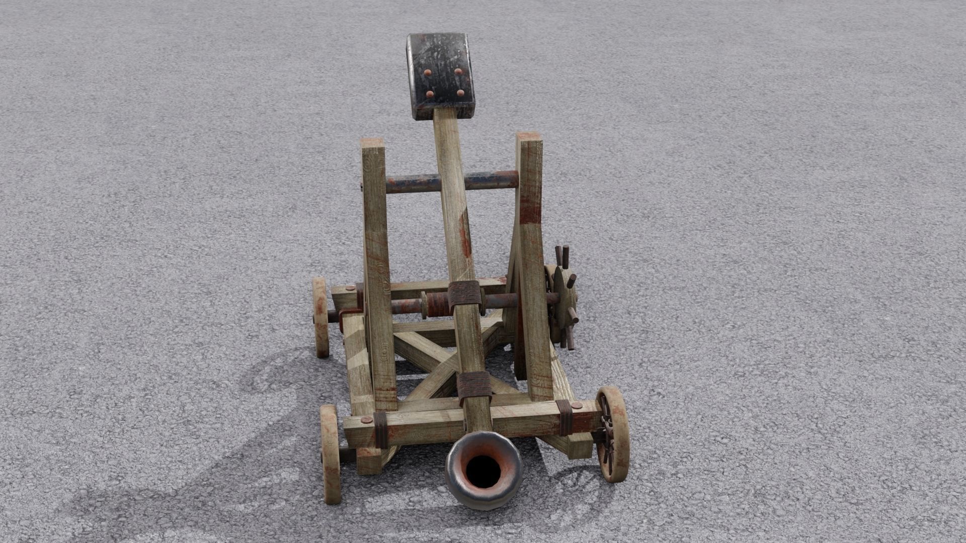 3D model Catapult 3D model VR / AR / low-poly | CGTrader