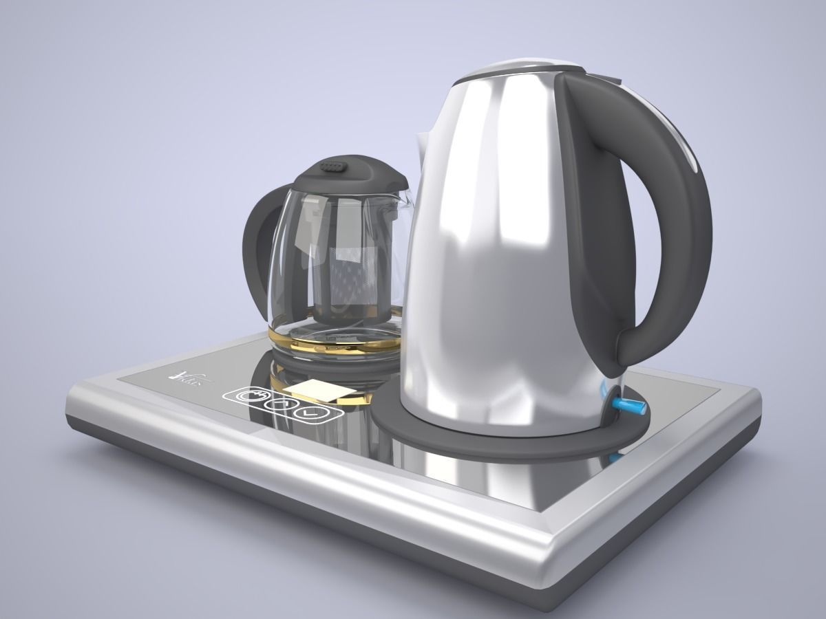 Tea Maker 2095 free 3D model | CGTrader