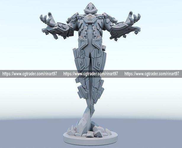 xerath 3D print model from League of Legends 3D model 3D printable ...