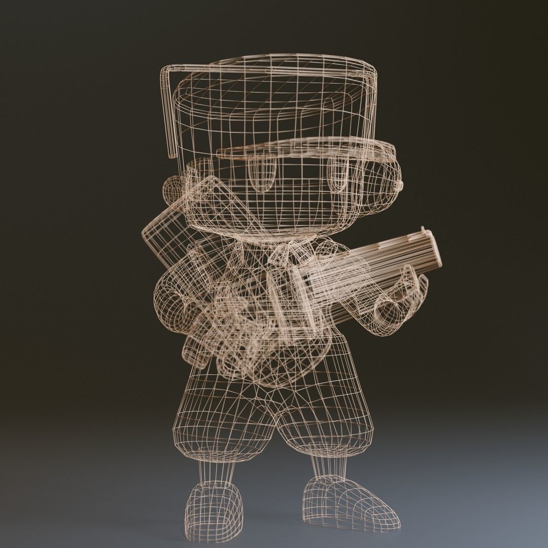 3D model TF2 Scout figure VR / AR / low-poly | CGTrader