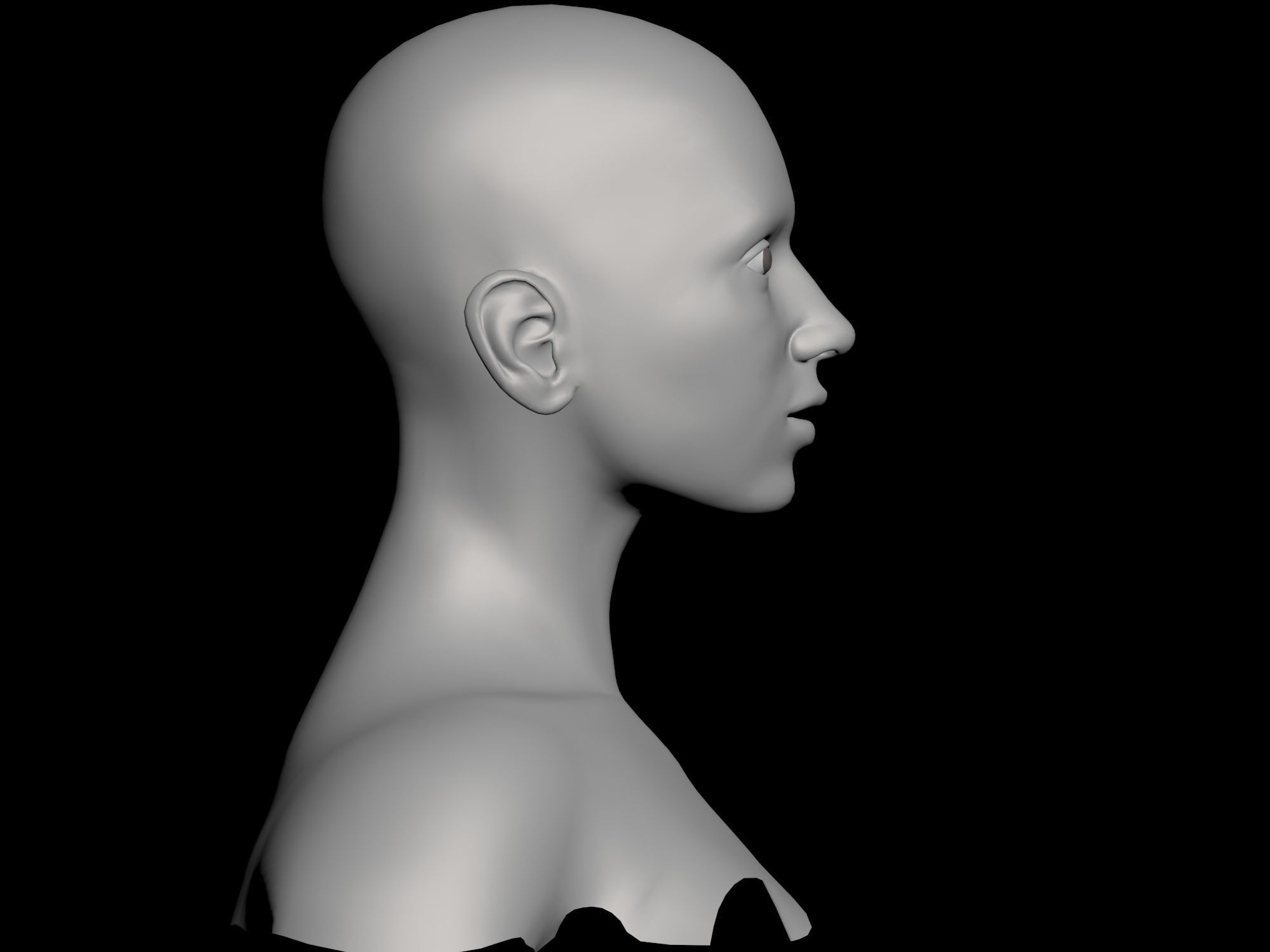 3D model Base mesh topology face VR / AR / low-poly | CGTrader