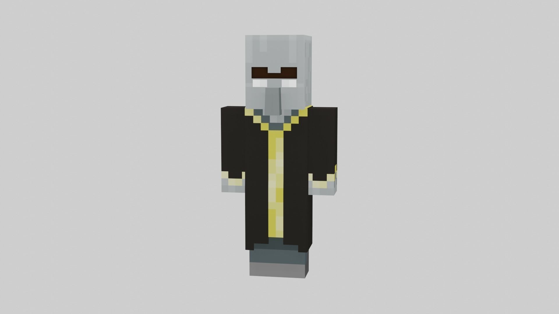 3D model Minecraft Evoker Rigged VR / AR / low-poly | CGTrader