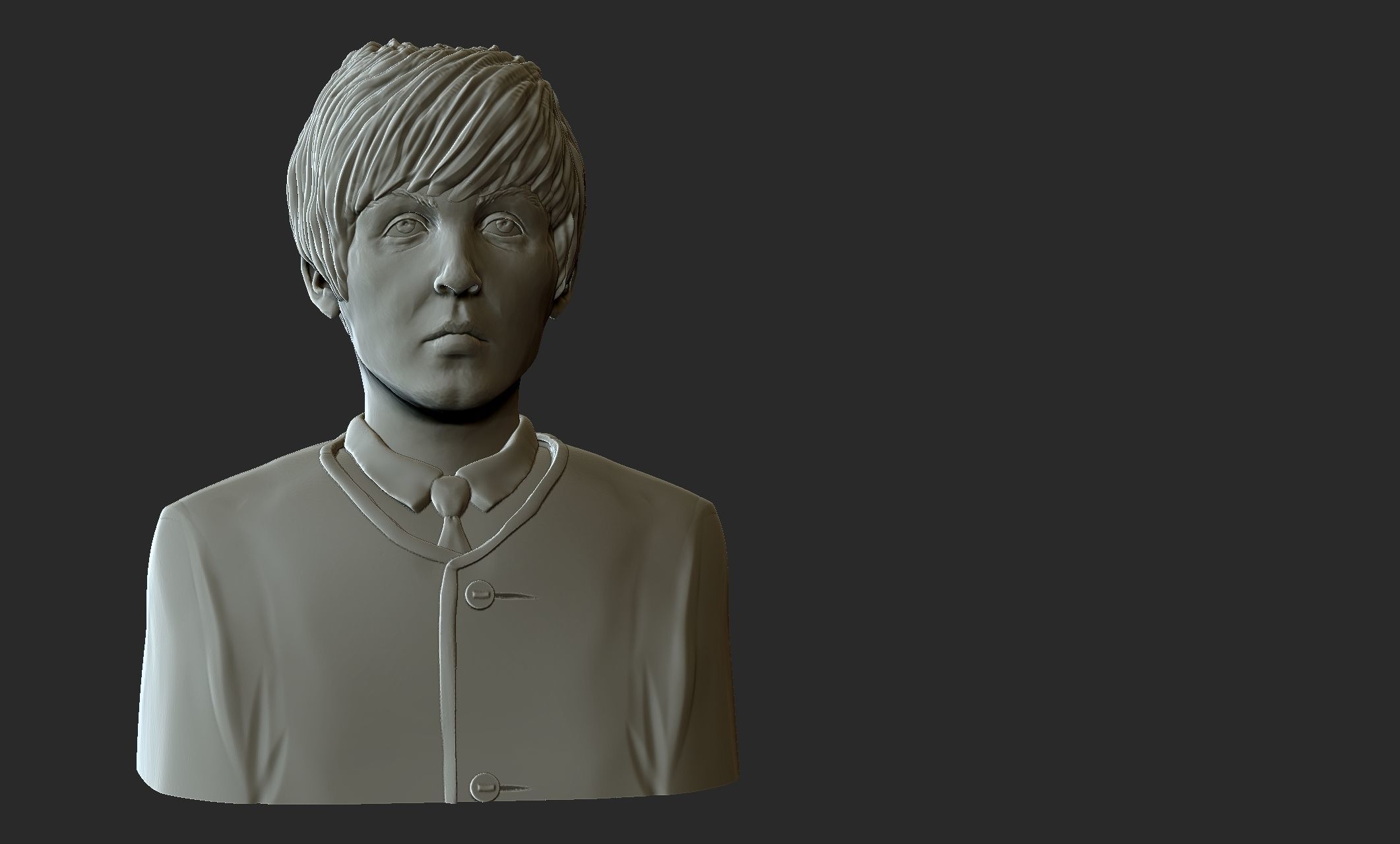 Paul McCartney 3D model 3D printable | CGTrader