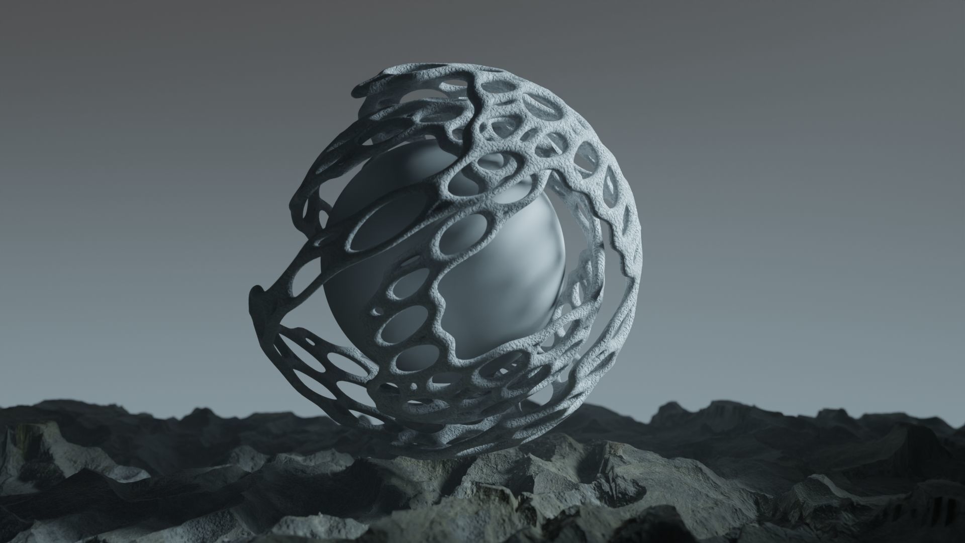 3D model Alien substance VR / AR / low-poly | CGTrader