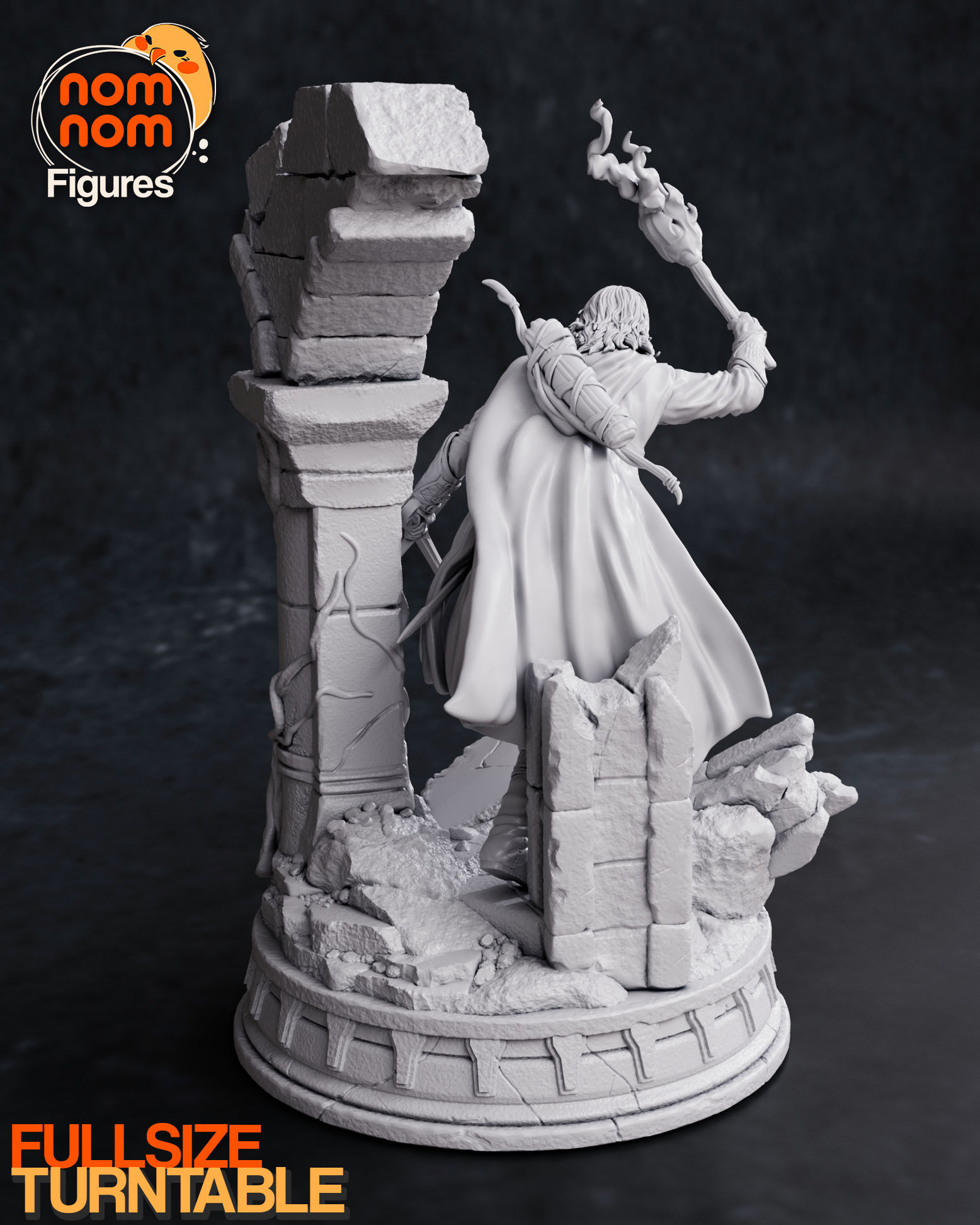 Aragorn - Lord of the Rings 3D model 3D printable | CGTrader