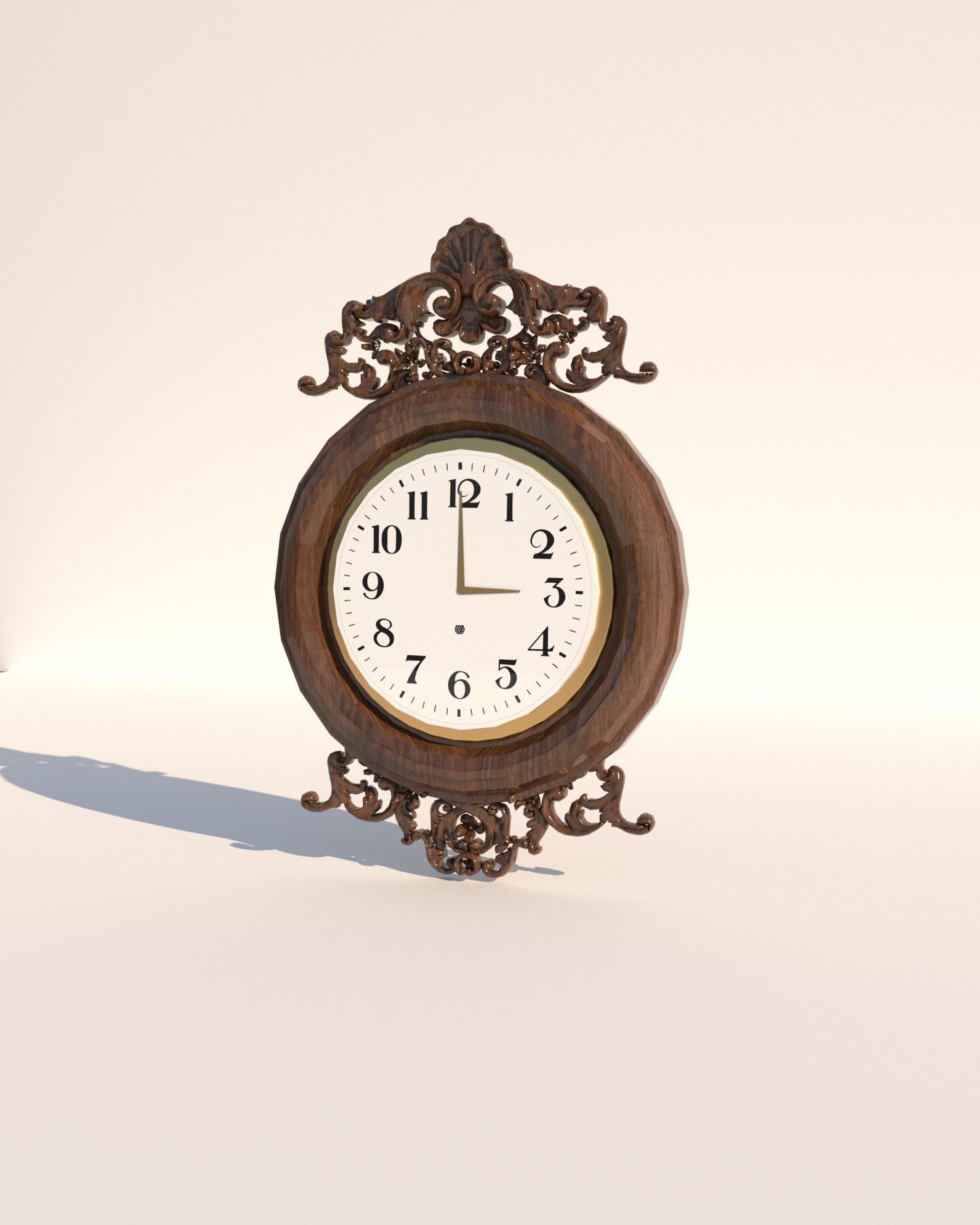 Clock 3D model animated | CGTrader