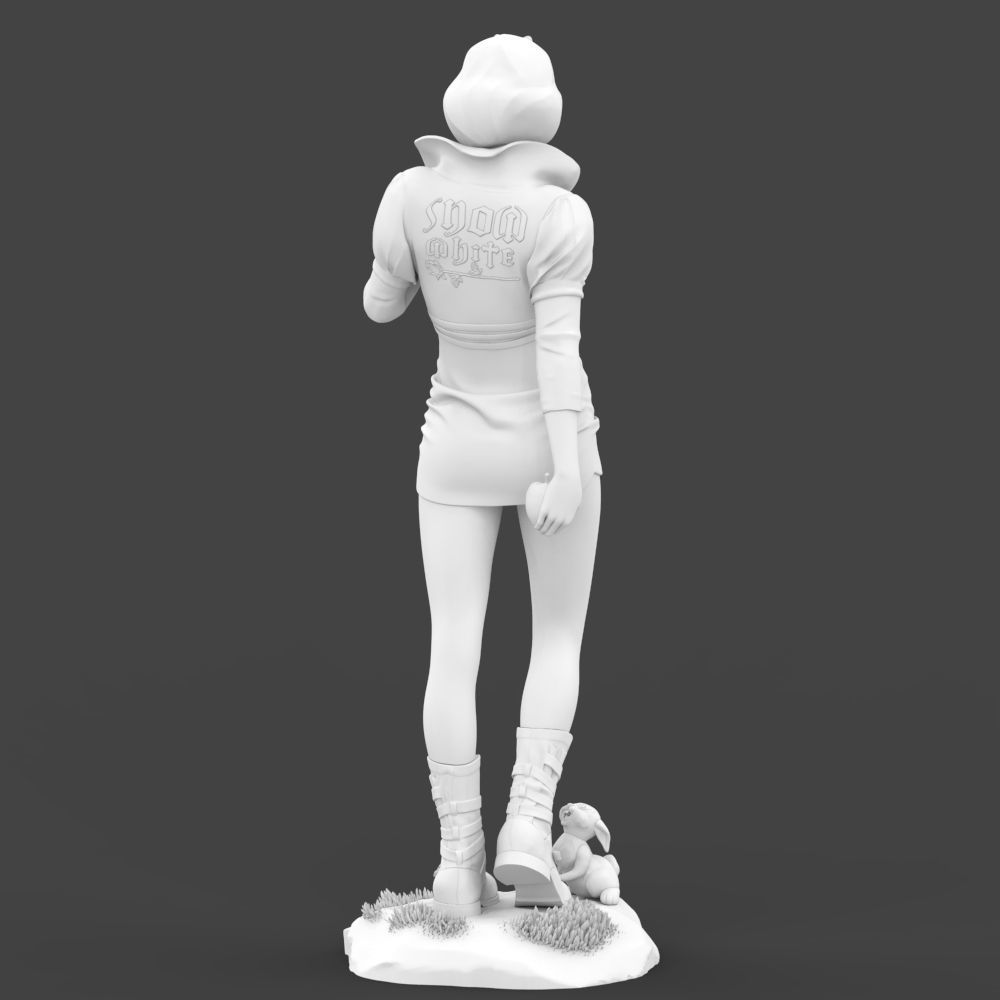 Snow White 3D model 3D printable | CGTrader