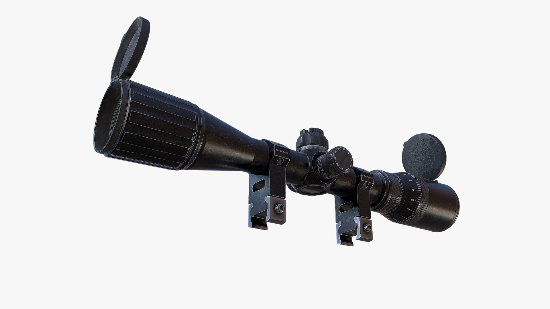 3D model Nightforce Scopes VR / AR / low-poly | CGTrader