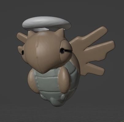 Shedinja 3D model 3D printable | CGTrader