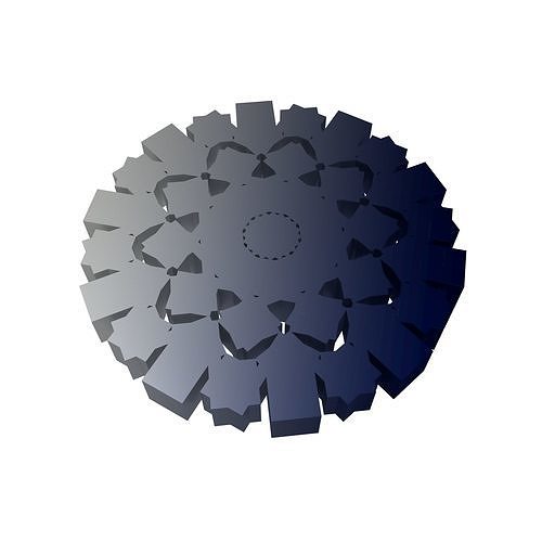 3D model Fractal Model V1 005 VR / AR / low-poly | CGTrader