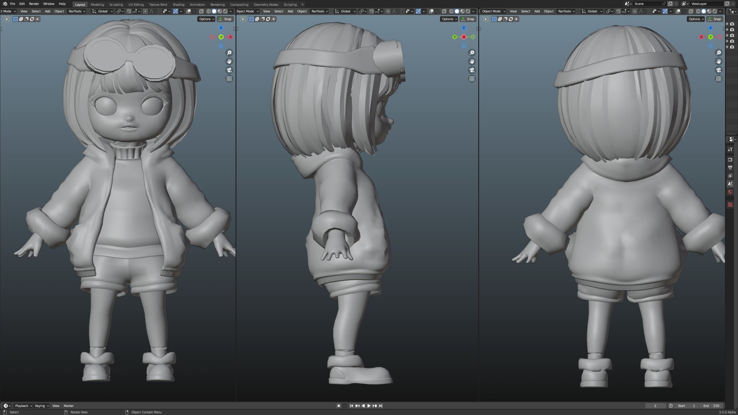3D model Miri Chan - Buddy Daddies VR / AR / low-poly | CGTrader