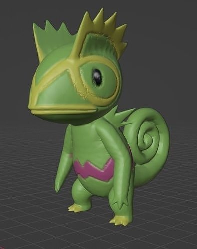 Kecleon 3D model 3D printable | CGTrader