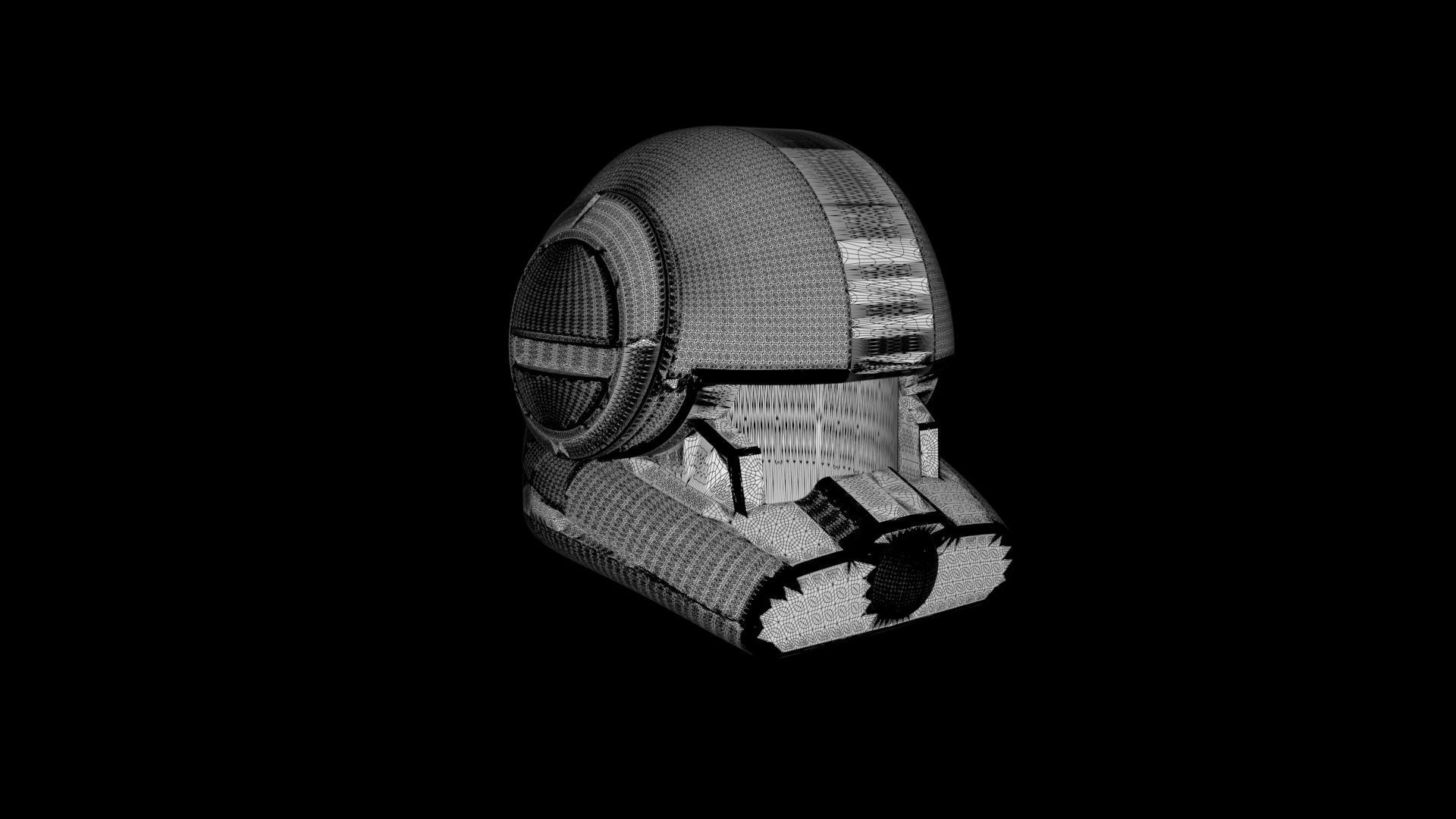 Real size Lego Space Diving Helmet 3D model | CGTrader