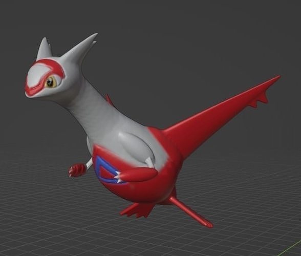 Latias 3D model 3D printable | CGTrader