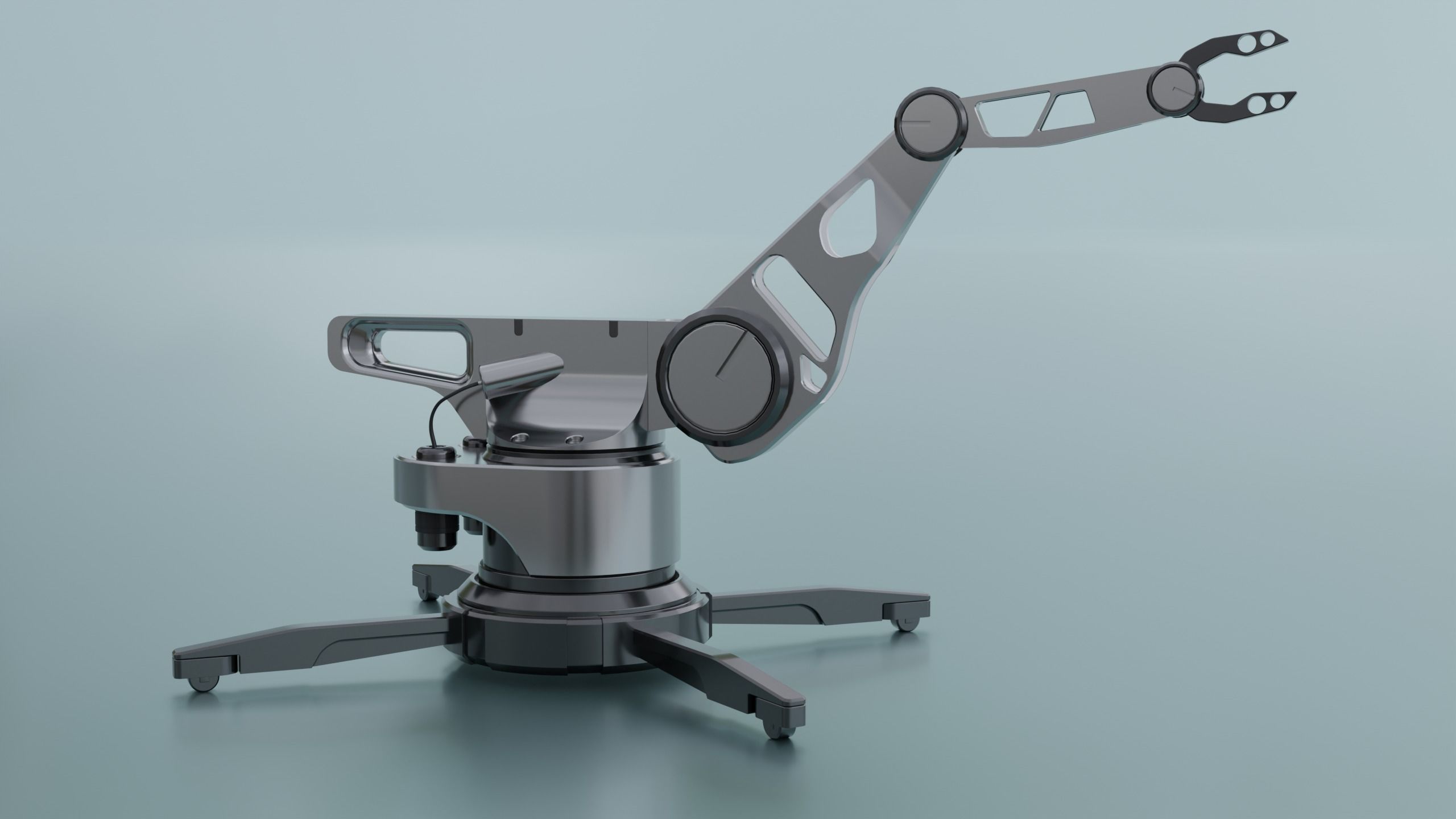 3D model Robot Arm - Robotic Arm - Portable VR / AR / low-poly | CGTrader