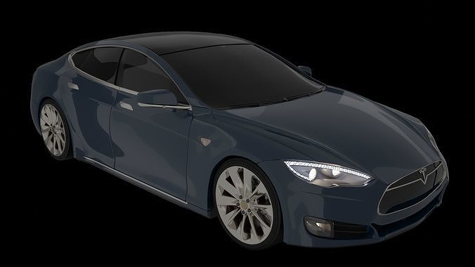Tesla Model S 2016 3D model animated | CGTrader