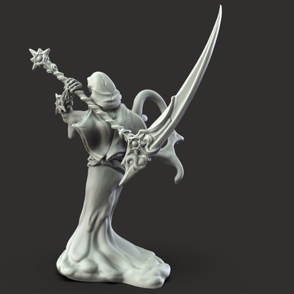 Slime Reaper - Humanoid Slime - PRESUPPORTED - 32mm scale 3D model 3D ...