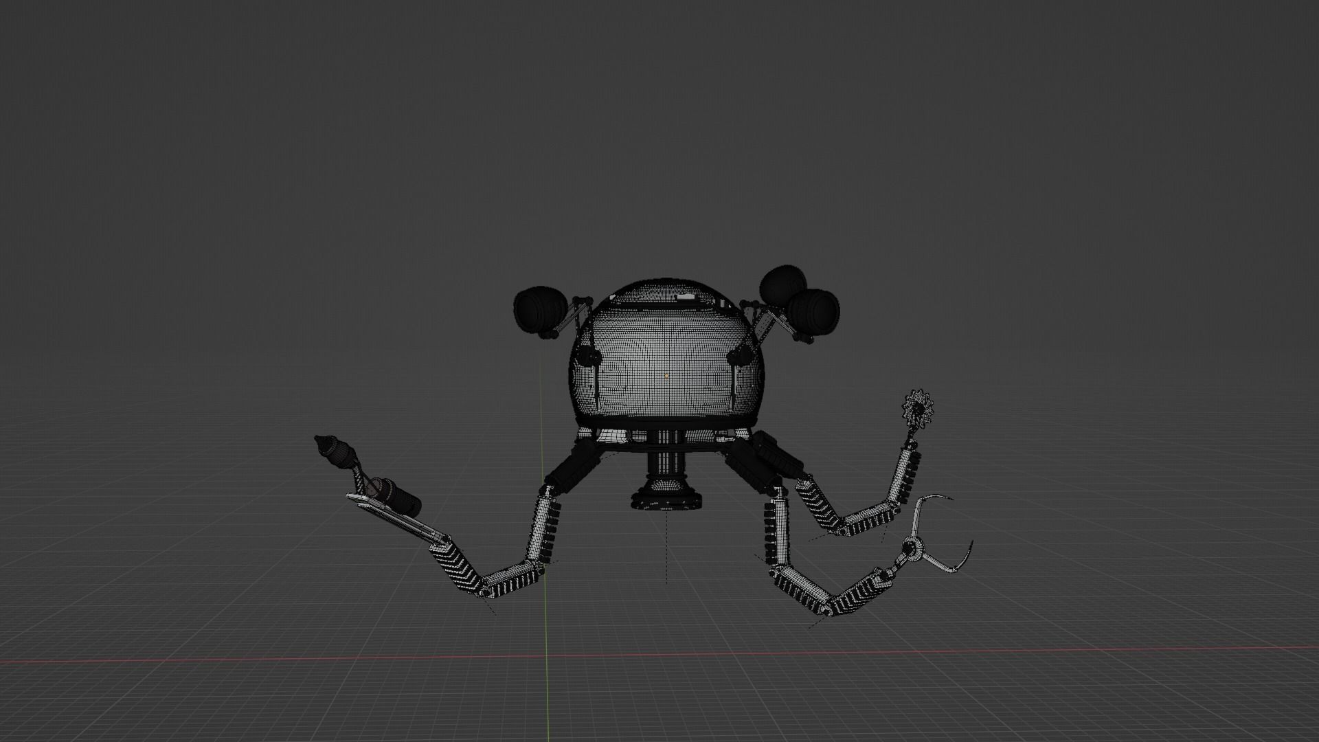 Mr Handy from Fallout 3D model | CGTrader