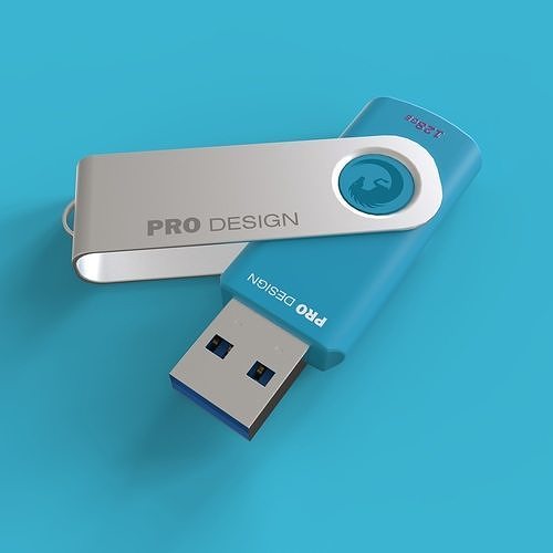 Pen Drive 3D model | CGTrader