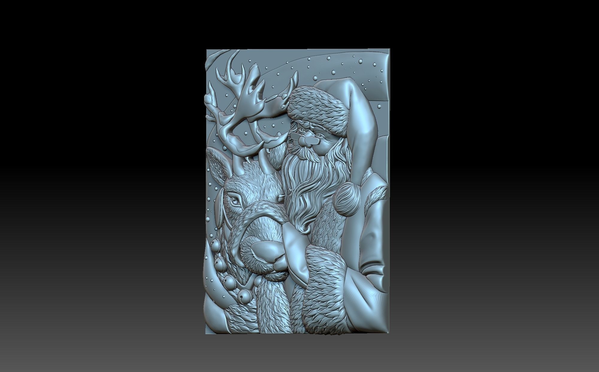 Santa Claus 3D model 3D printable | CGTrader