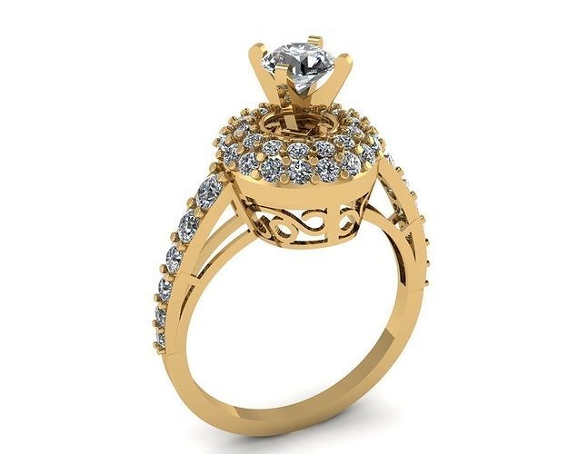 Rings 3D model 3D printable | CGTrader