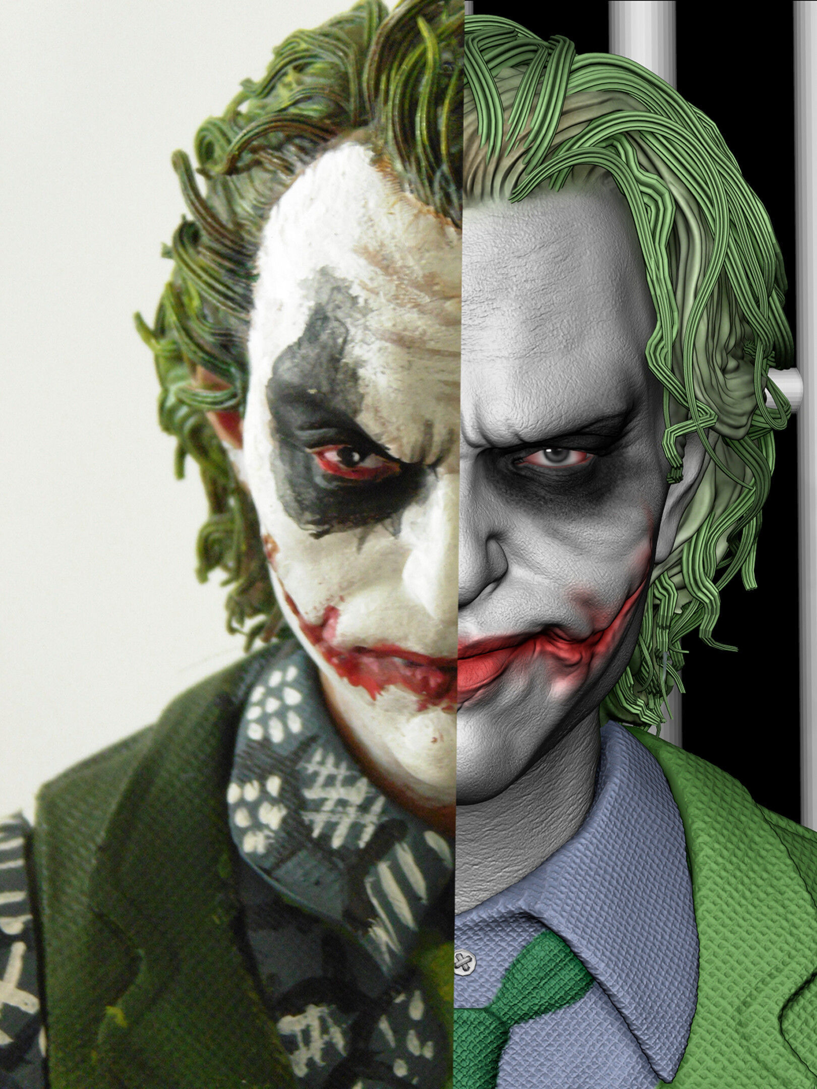 Joker Fan art 3D model 3D printable | CGTrader